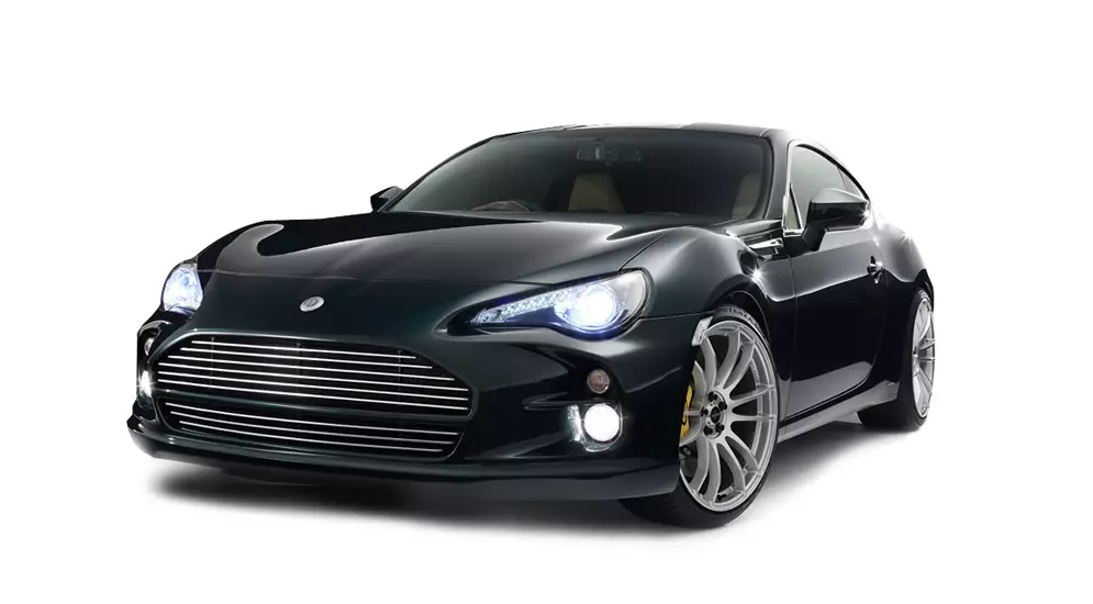 Toyota GT86 izmēģināja Aston Martin tēlu 42918_2