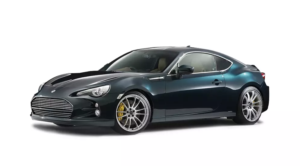 Gisulayan sa Toyota GT86 ang imahe ni Aston Martin 42918_3