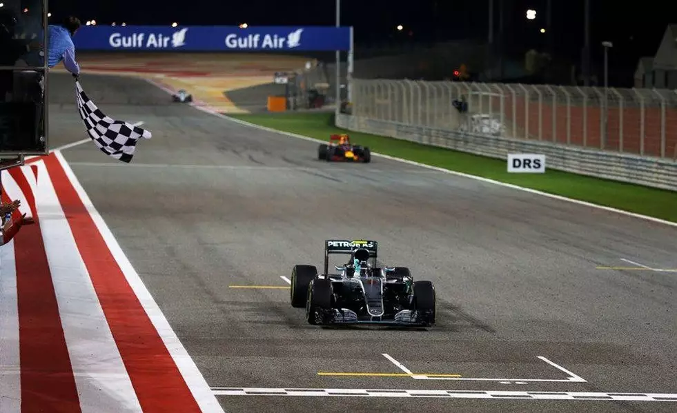 Formel 1. Grand Prix of Bahrain. Niko Rosberg styrket lederskap i pilotkoppen