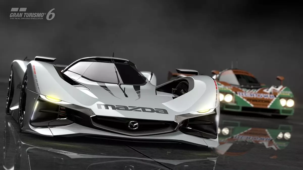 Mazda ukázala supercar pre virtuálne závodné Gran Turismo 6 4411_1