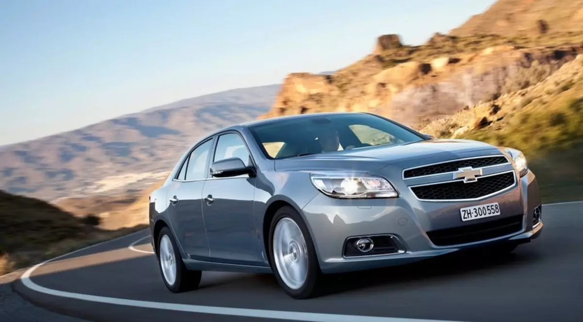 Chevrolet Malibu یکی از اتومبیل های نام تجاری قابل تشخیص را می سازد