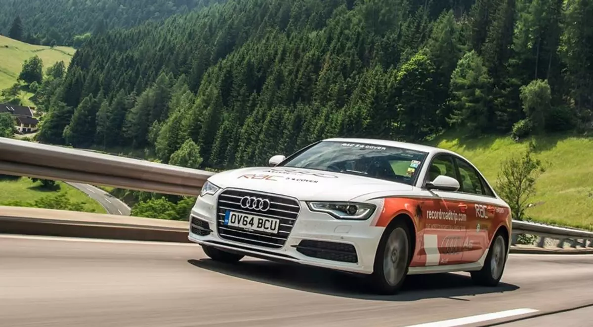 Audi A6 2.0 TDI Ultra Sedan bejutott a Guinness Records könyvébe 456_2