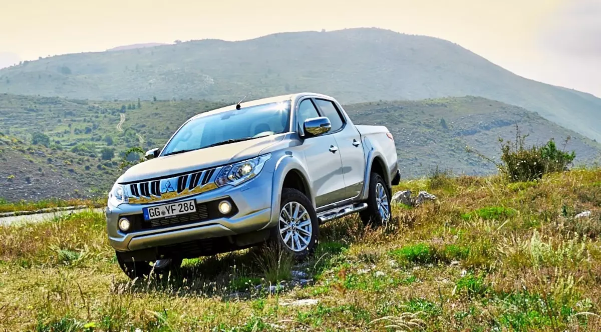 Yeni Mitsubishi L200'ün ilk testi: birçok!