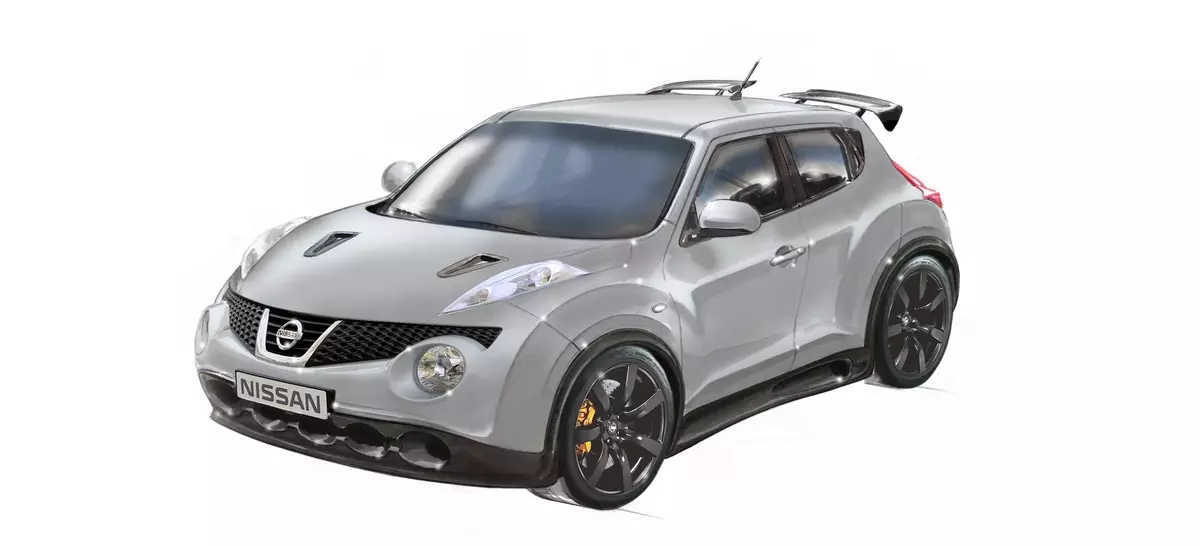 Casann Nissan Juke isteach i gcrossover supercar