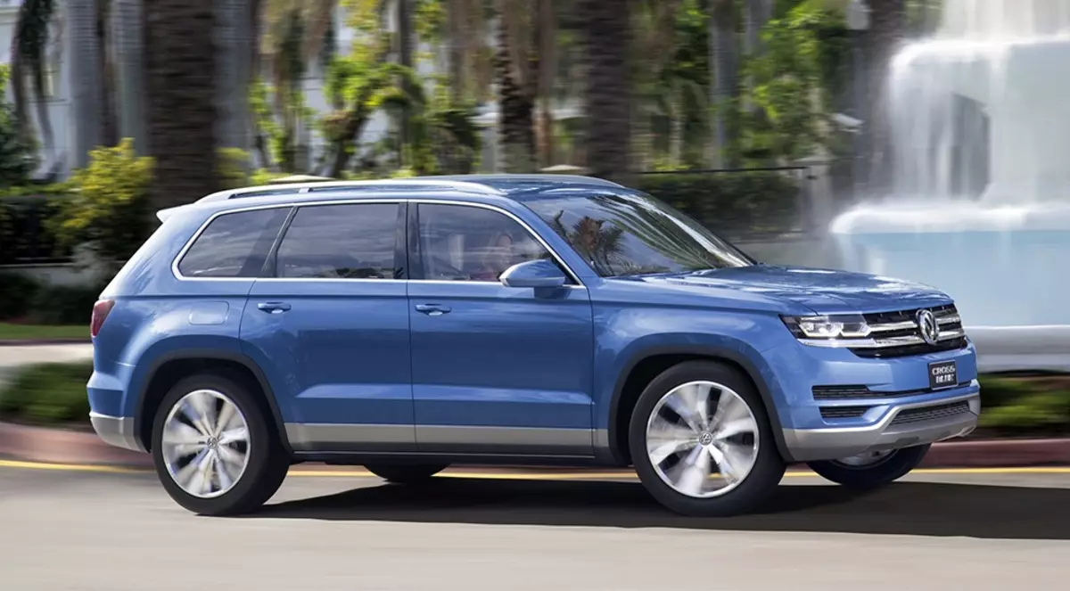 Volkswagen presentéiert en neit Konzept Crossway un den Januar 2015 4950_1