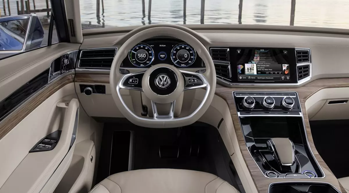 Volkswagen 2015 yil yanvar oyida yangi kontseptsiya krossoverini taqdim etadi 4950_4