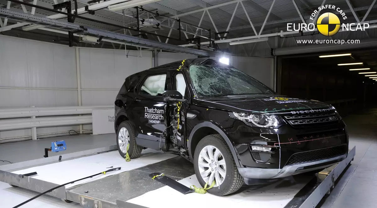 I-Porsche Macan, i-Discovery Sport neLexis NX sekuphenduke izivivinyo ezinhle kakhulu zokuphahlazeka kwe-Euro NCAP 5103_6