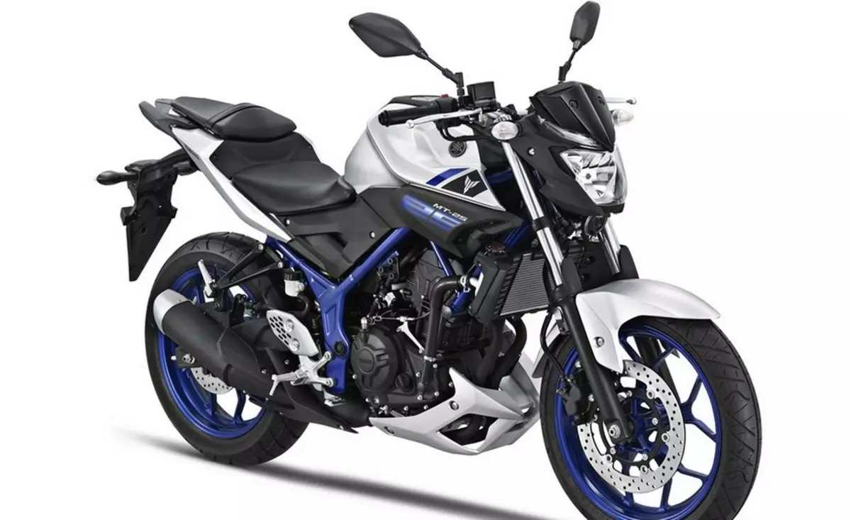 Yamaha Mt-25 - njikọ na-efu efu