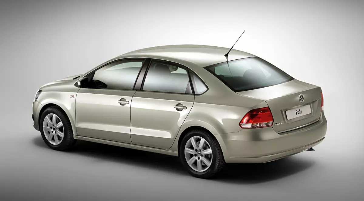 Neue Körperfarben werden auf dem russischen Sedan VW Polo angezeigt 5922_3