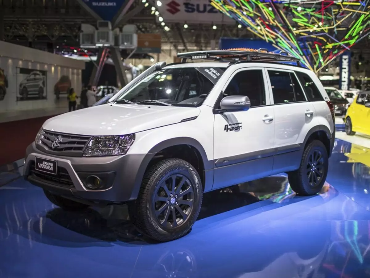 Suzuki will present Grand Vitara for lovers to post dirt