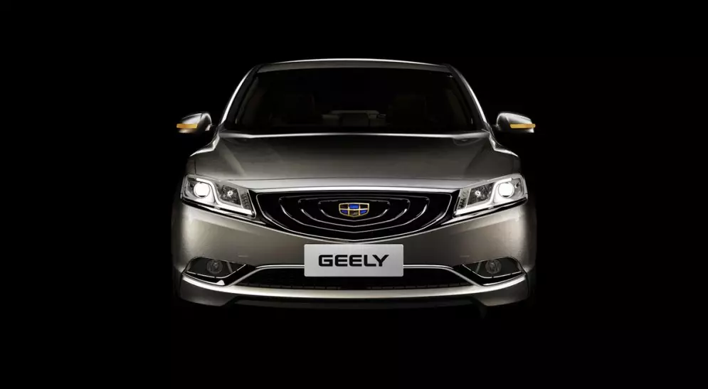 Nové obrázky vlajkové lodi Sedan Geely se objevily online 6104_4