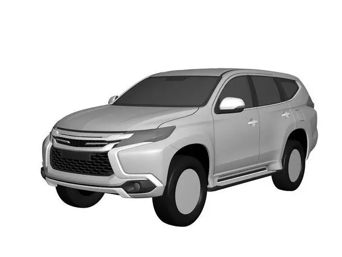 Mitsubishi Pajero Sport သည် Outlander ၏စိတ်ဓာတ်တွင်ဒီဇိုင်းဆွဲလိမ့်မည်