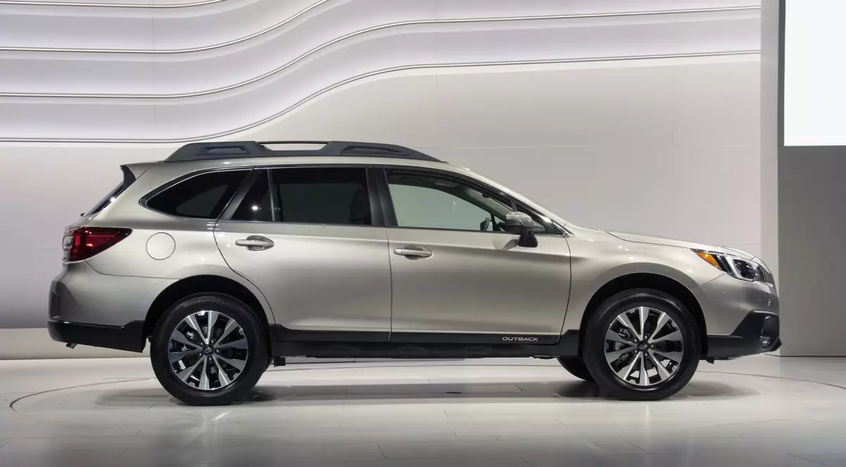Subaru vil bringe en ny outback til Europa med synssystemet i år. 6175_5