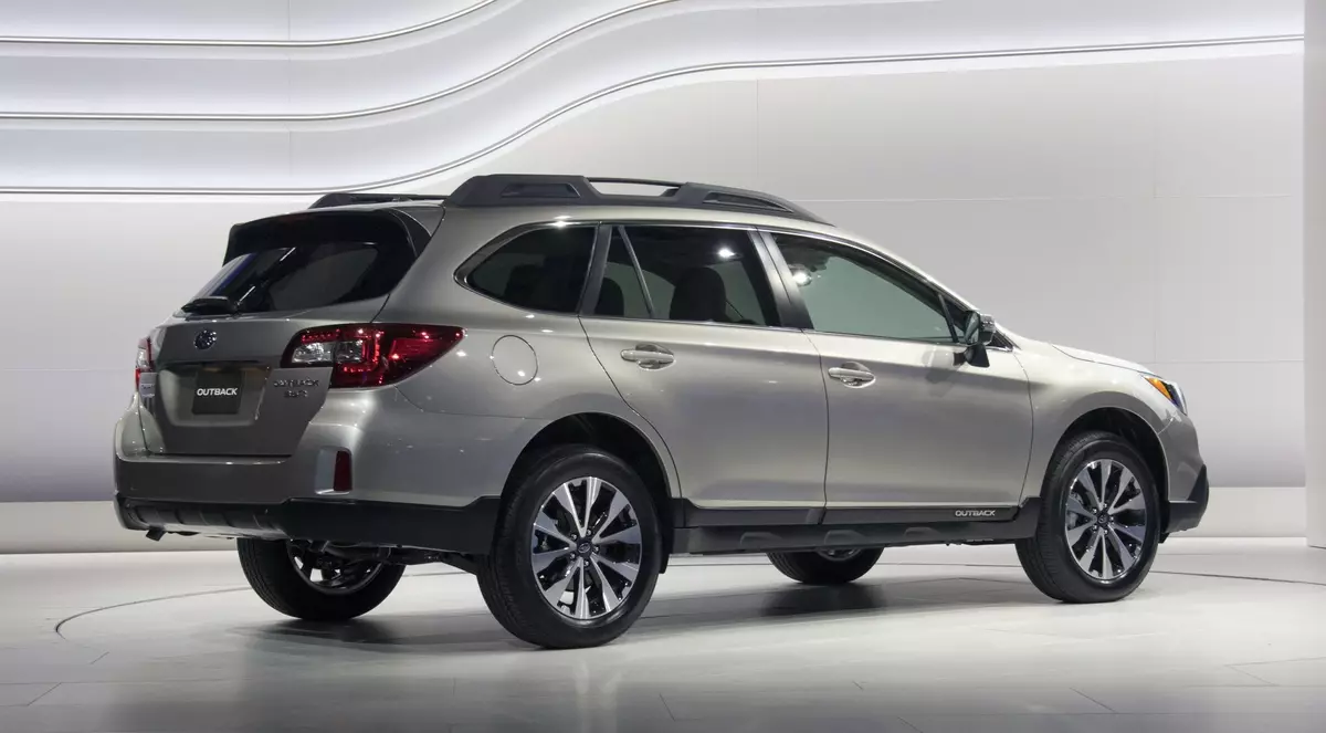 Subaru kommer att medföra en ny outback till Europa med synsystemet i år. 6175_6