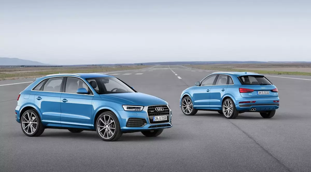 «Audi» ընկերությունը ներկայացրեց Q3 նորացված Crossover- ը եւ դրա RS վարկածը 6195_18