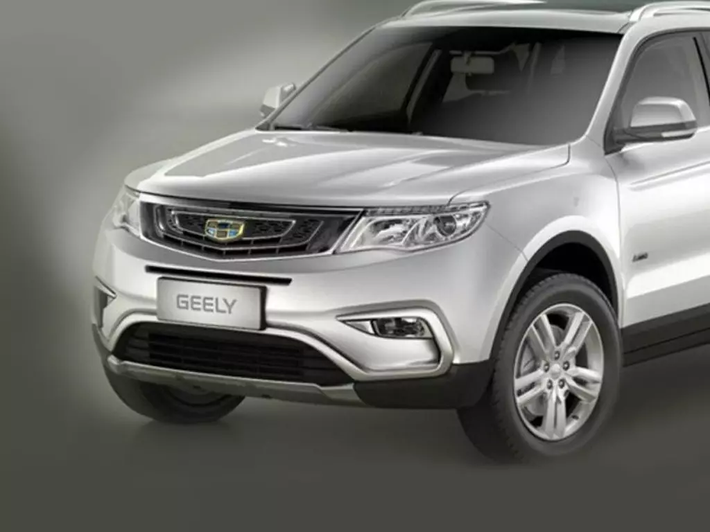 "Spies" Earst Segmented troch in nije Crossover Geely NL-3