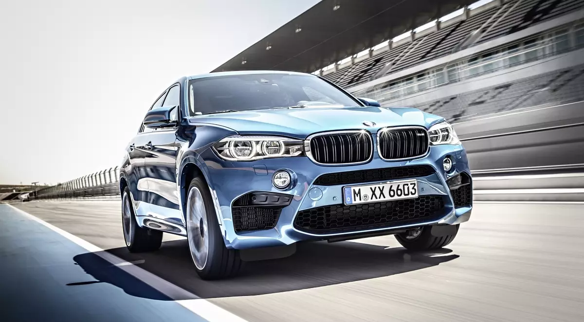 BMW აჩვენა ახალი ძლიერი X5 მ და X6 M Crossovers 6394_20