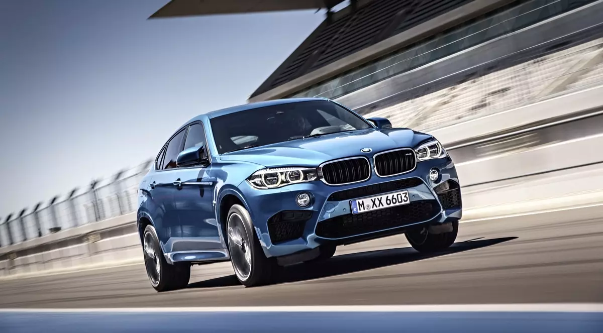 BMW აჩვენა ახალი ძლიერი X5 მ და X6 M Crossovers 6394_25
