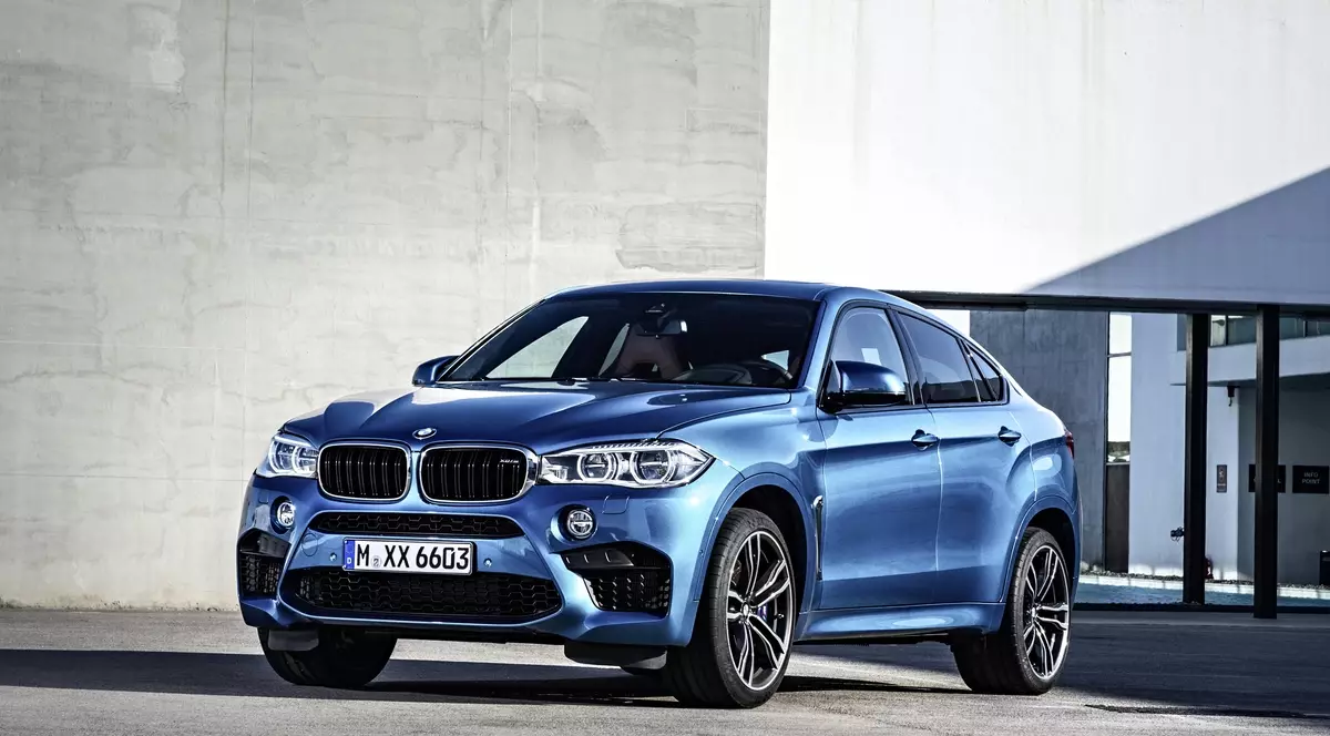 BMW telah menunjukkan X5 M dan X6 M Crossovers yang kuat 6394_5