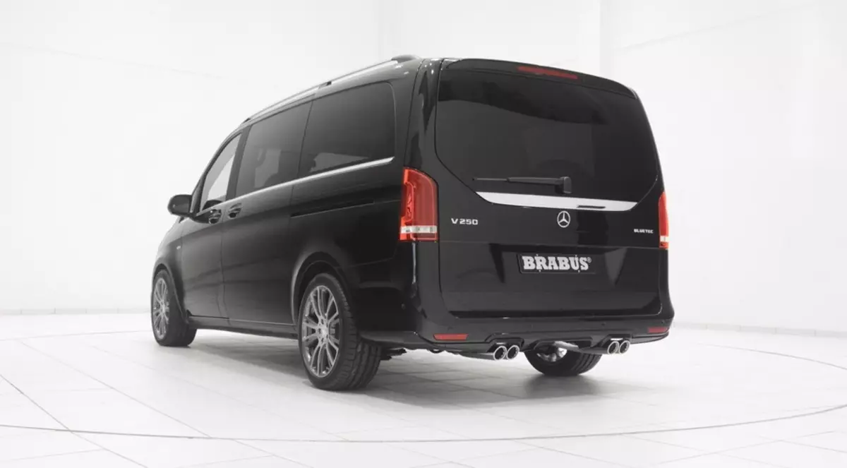 Mercedes V-Kelas saka Brabus: Airbus ing papat rodha 646_2