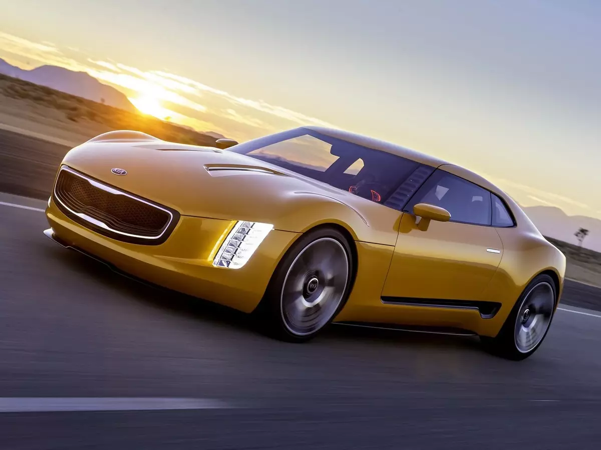 Menunjukkan kia kia gt dan gt4 stinger akan pergi ke produksi massal 6576_3