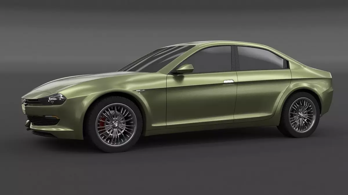 Alfa Romeo Спортният седан придоби виртуален дизайн 6708_4