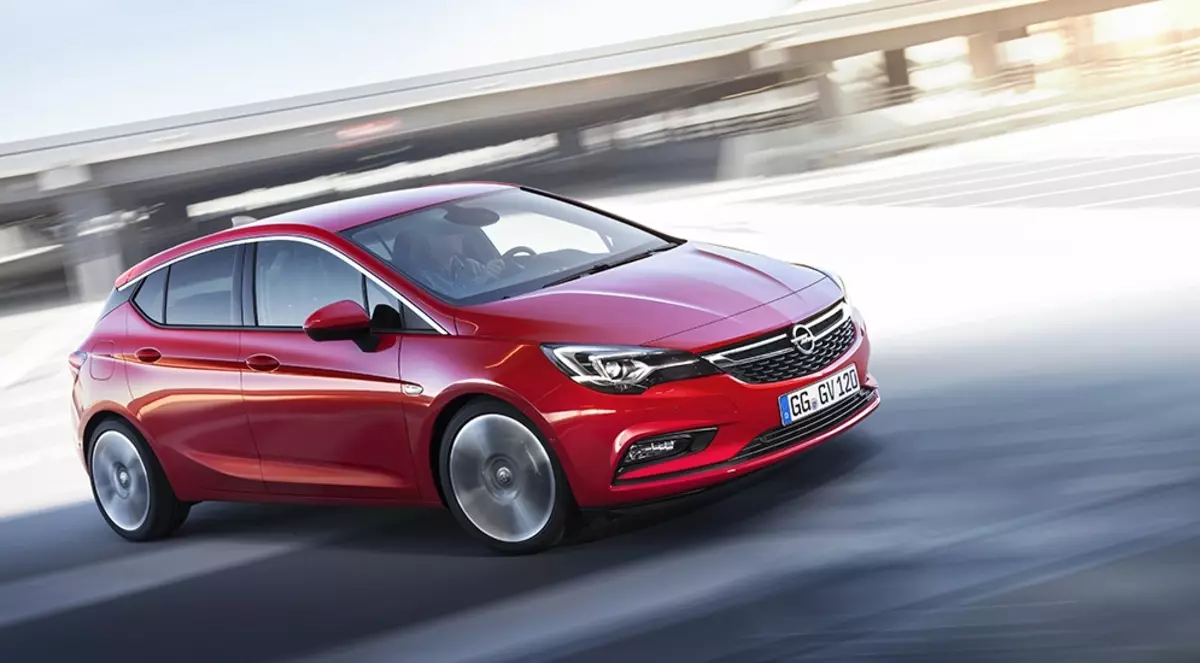 New Opel Astra er opinberlega lögð fram