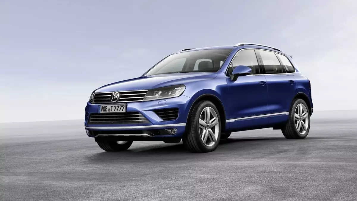 Tástáil nua Volkswagen Touareg sa chorp Audi C7 6845_2