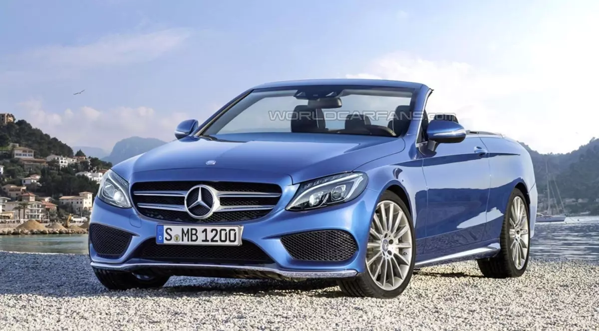 Mercedes C-class ၏ခေါင်မိုးခေါင်မိုးသည်ဤကျဆုံးခြင်းကိုဖြိုချလိမ့်မည်