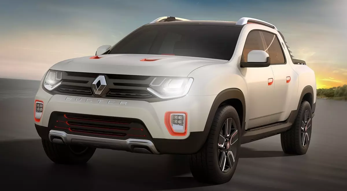 Пікап Renault на базі кросовера Duster став реальністю 718_2