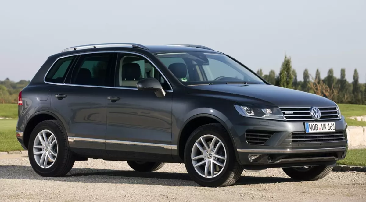 VW Touareg და Porsche Cayenne გახდა 