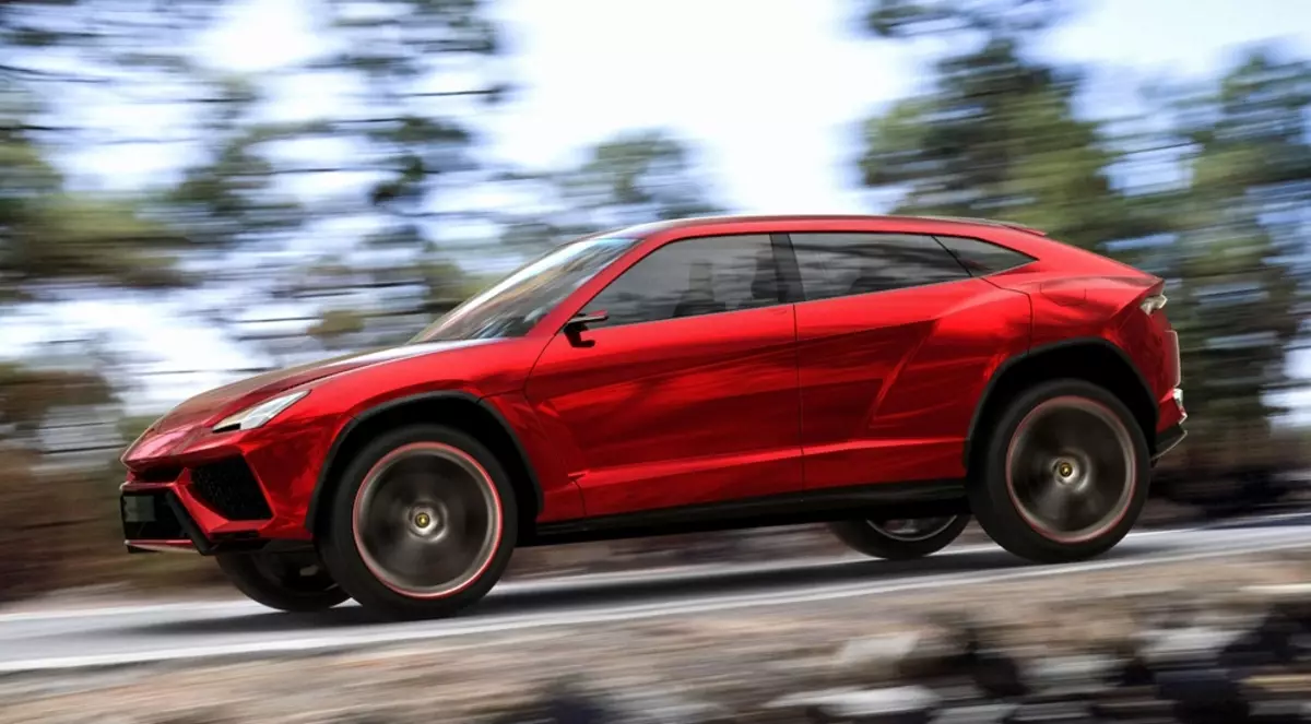 Lamborghini Urus itatoa 