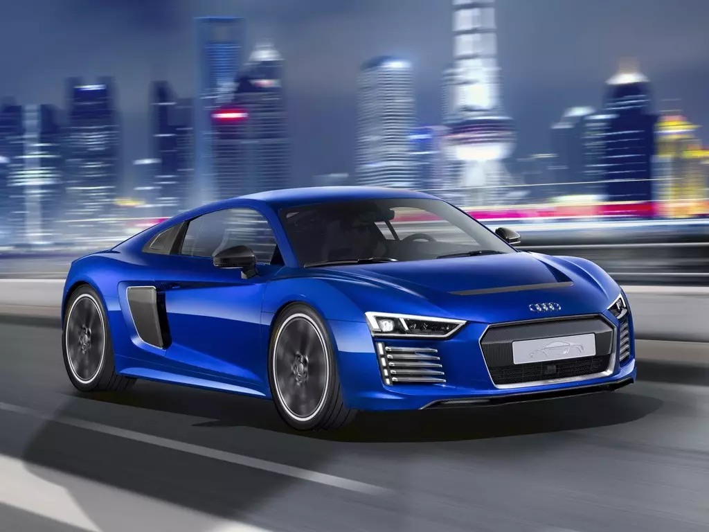 I robot: Audi automated electric R8