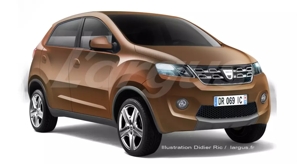 Renault расмий түрдө: Dacia Shots астында Kwid Hatchbeck болбойт