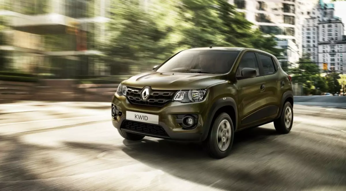 Renault албан ёсоор: Dacia-ийн буудлагын дор kwid hatchbeck нь болохгүй 812_2