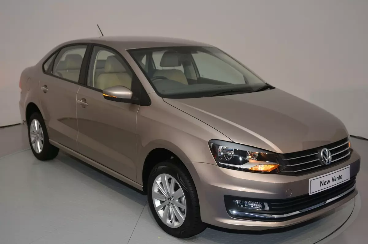 อัปเดตโปโล VW สำหรับรัสเซียนำเสนอภายใต้ชื่อ Vento