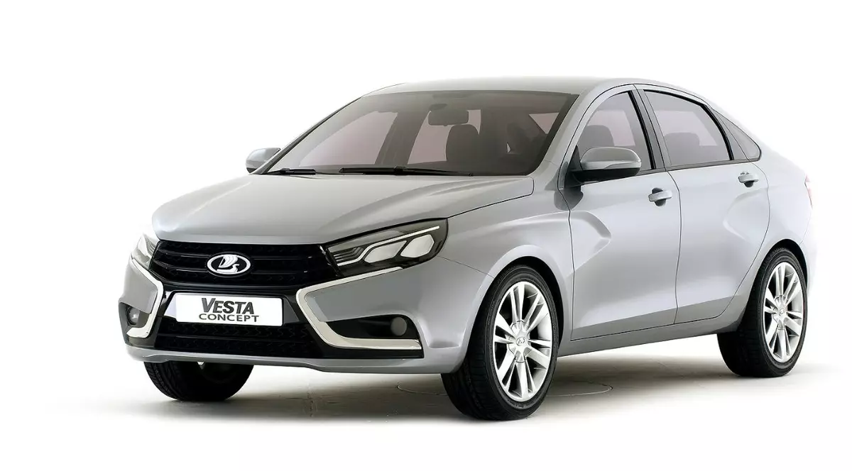 Ang network nagpakita sa mga teknikal nga kinaiya sa sedan ug hatchback Lada Vesta 8537_2