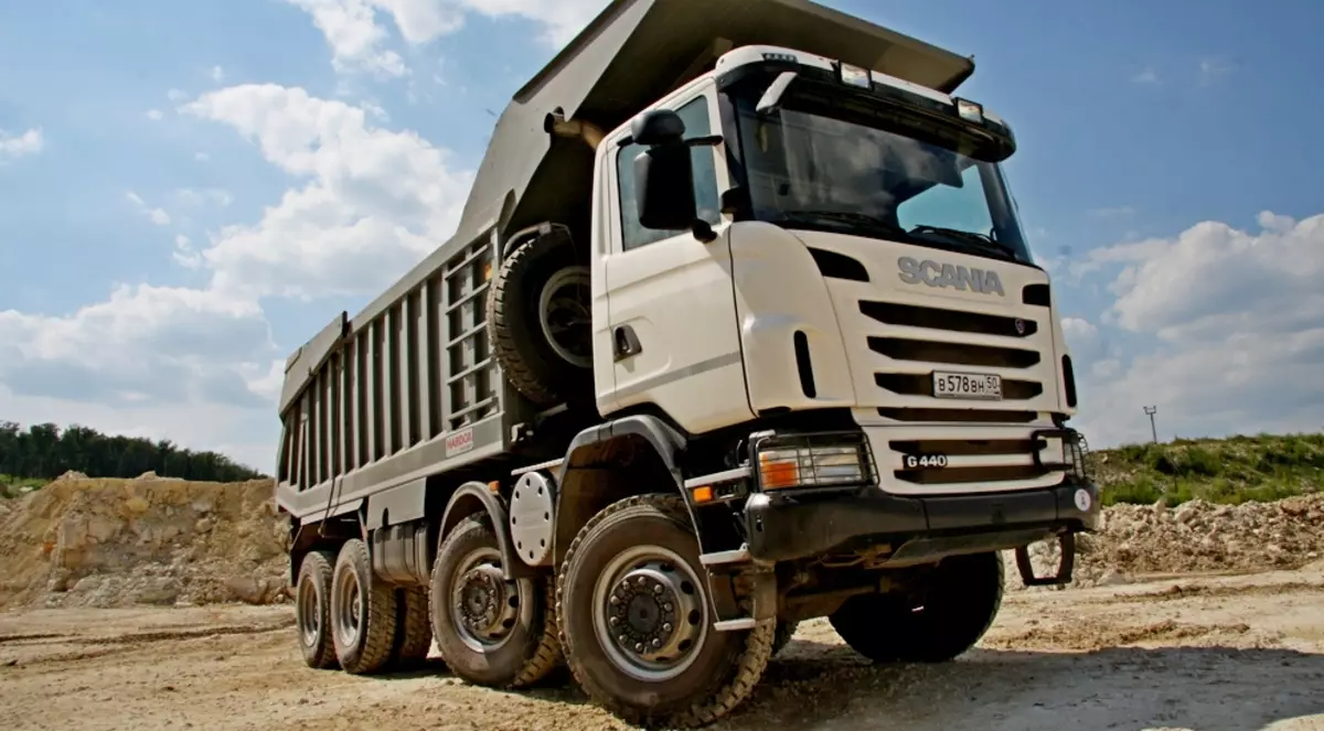 Scania G440 8x8 Dump Truck Test yn Ruslân: pocketmonster 853_3