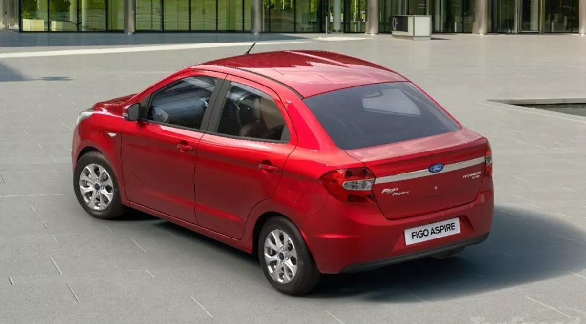 Ford mostrou aos competidores FIGO no corpo 