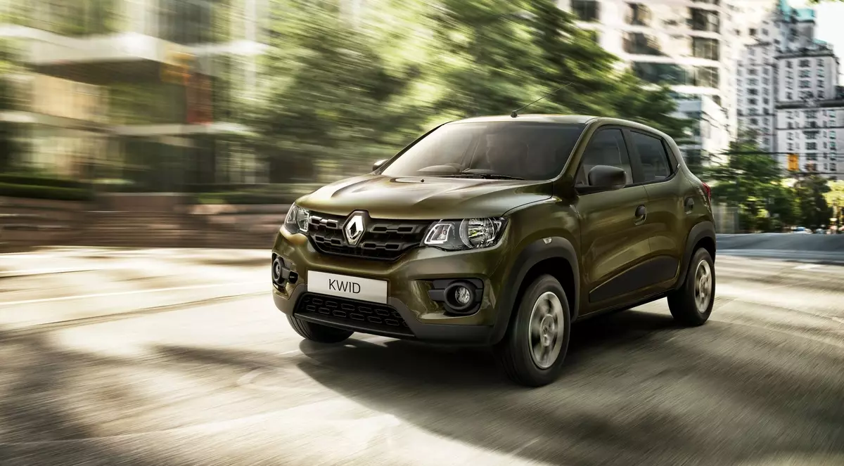 Renault прадставіла новы глабальны "бюджэтнік" Kwid