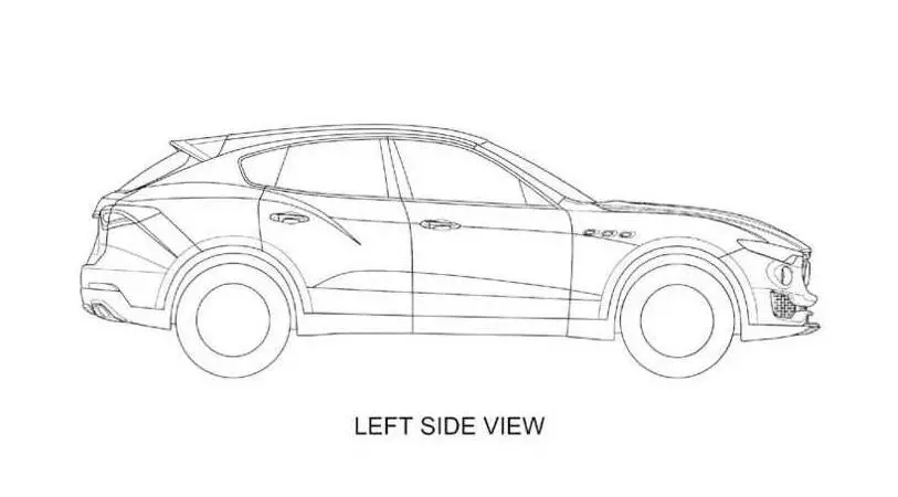 Ihe mbu Maserati mbụ pụtara na eserese patent 863_2