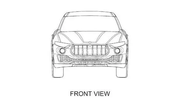 Ihe mbu Maserati mbụ pụtara na eserese patent 863_4