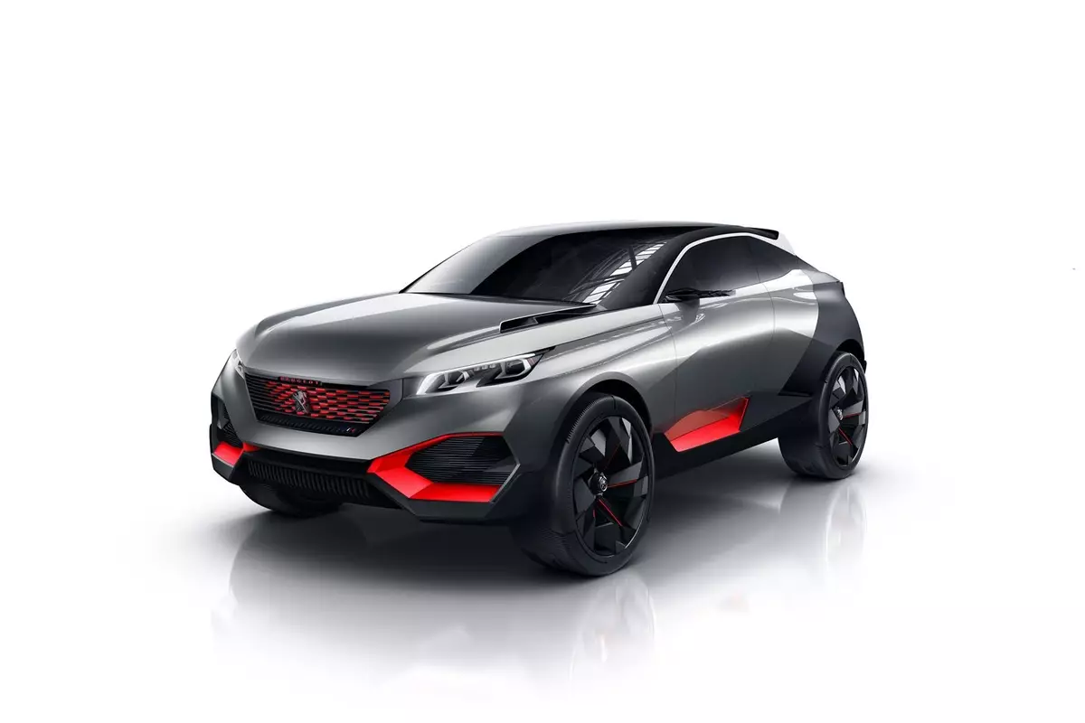 Peugeot kommer att bekämpa allmänheten av Paris Motor Show view of the crossover från framtiden 8674_2