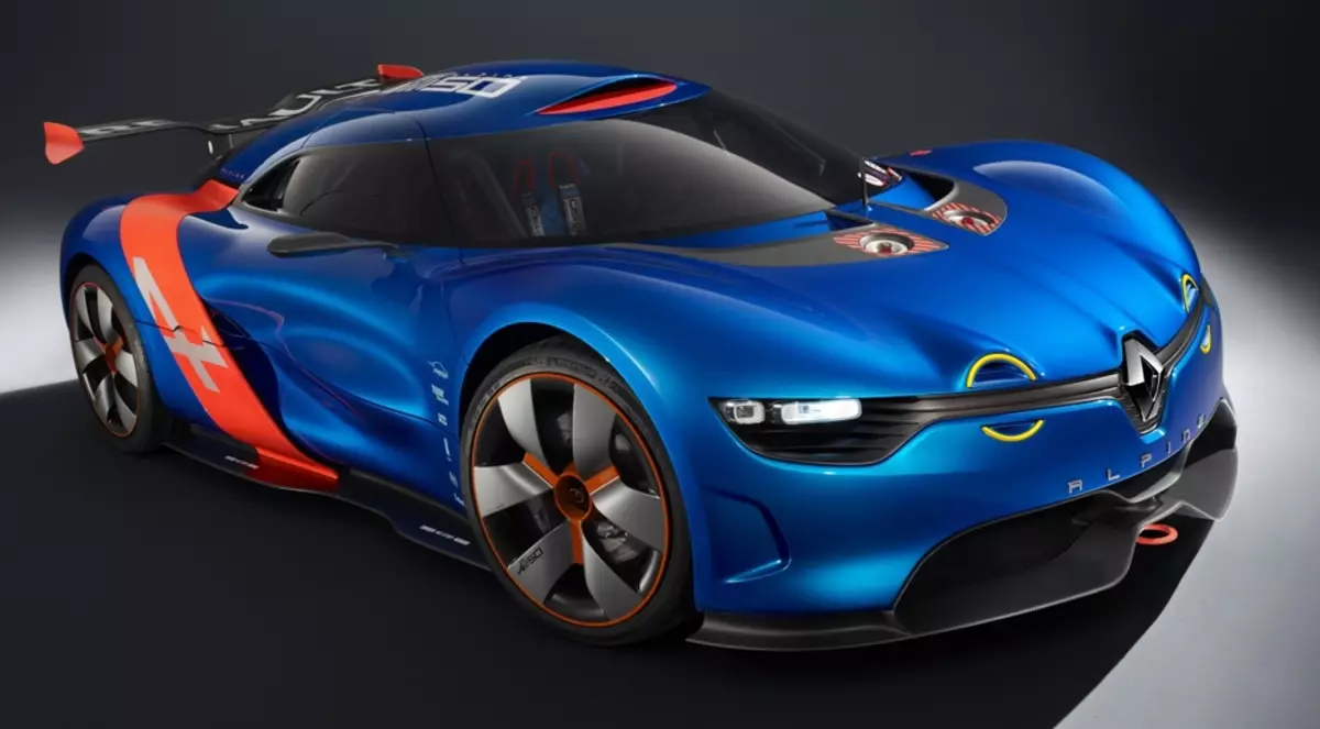 Жаңы спорт унаа Renault-Alpine 