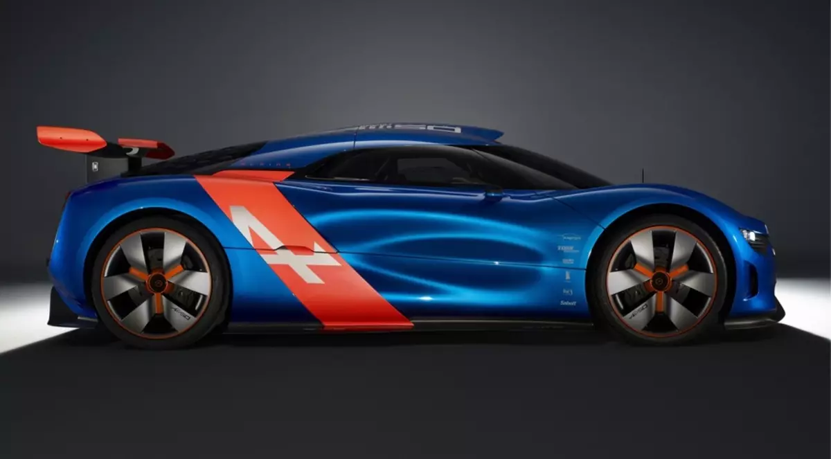 Nouvo espò machin Renault-Alpine 