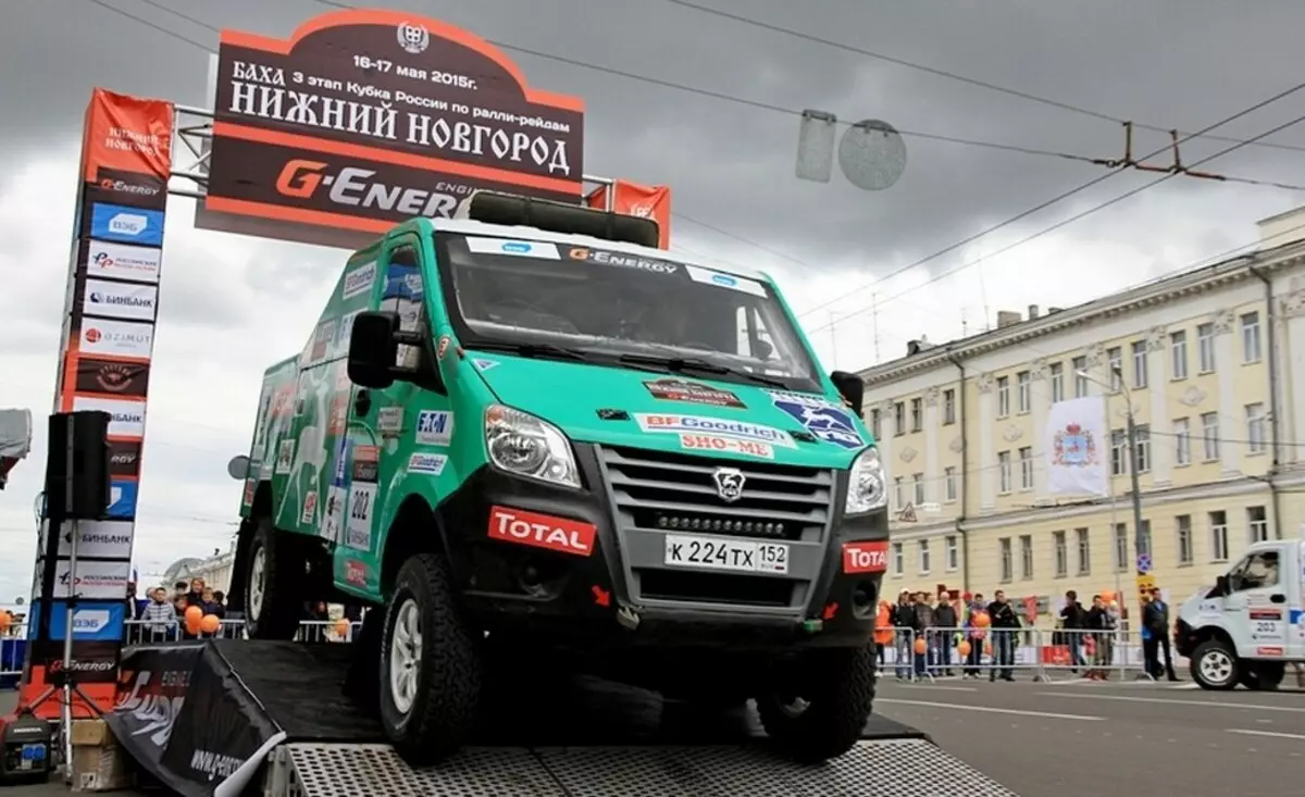 Prologu tat-tielet stadju tar-rally tazza Russa Rayam: Frash Gazelles