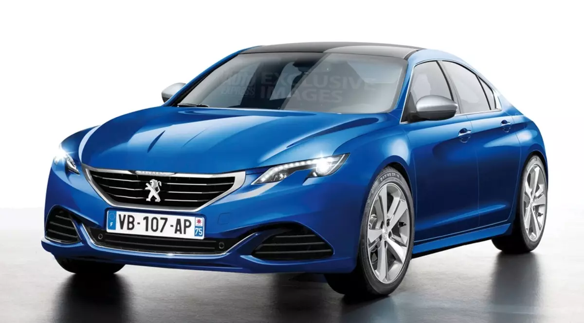 Peugeot frappera le coupé à quatre portes de Volkswagen