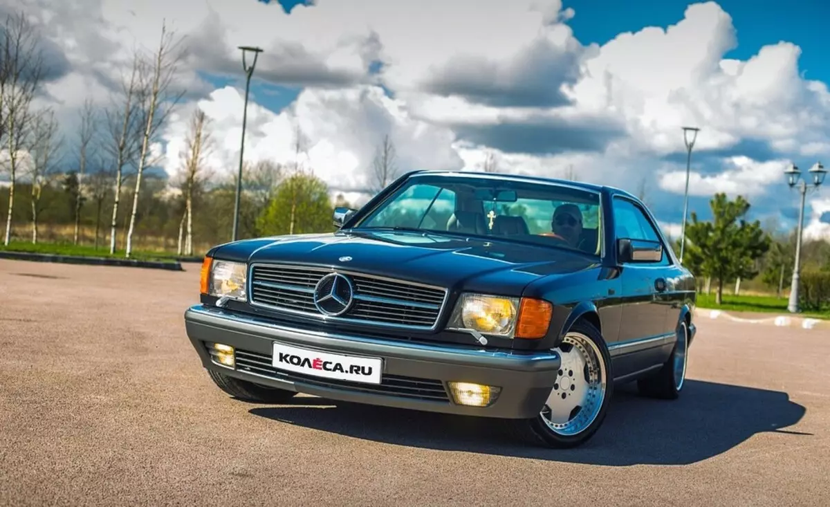 Tecrûbeya Mercedes-Benz 420sec C126: Ji sala 1986-an ve têk naçe