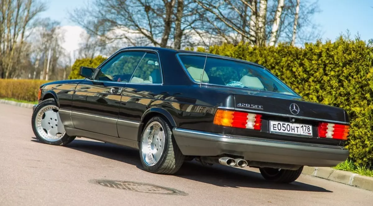 Experience of Mercedes-Benz 420Sec C126: does not break since 1986 921_3