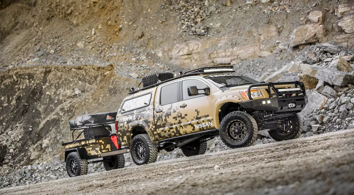 Nissan Decrassified A Titan Pickup SUV untuk menaklukkan Alaska 9236_1